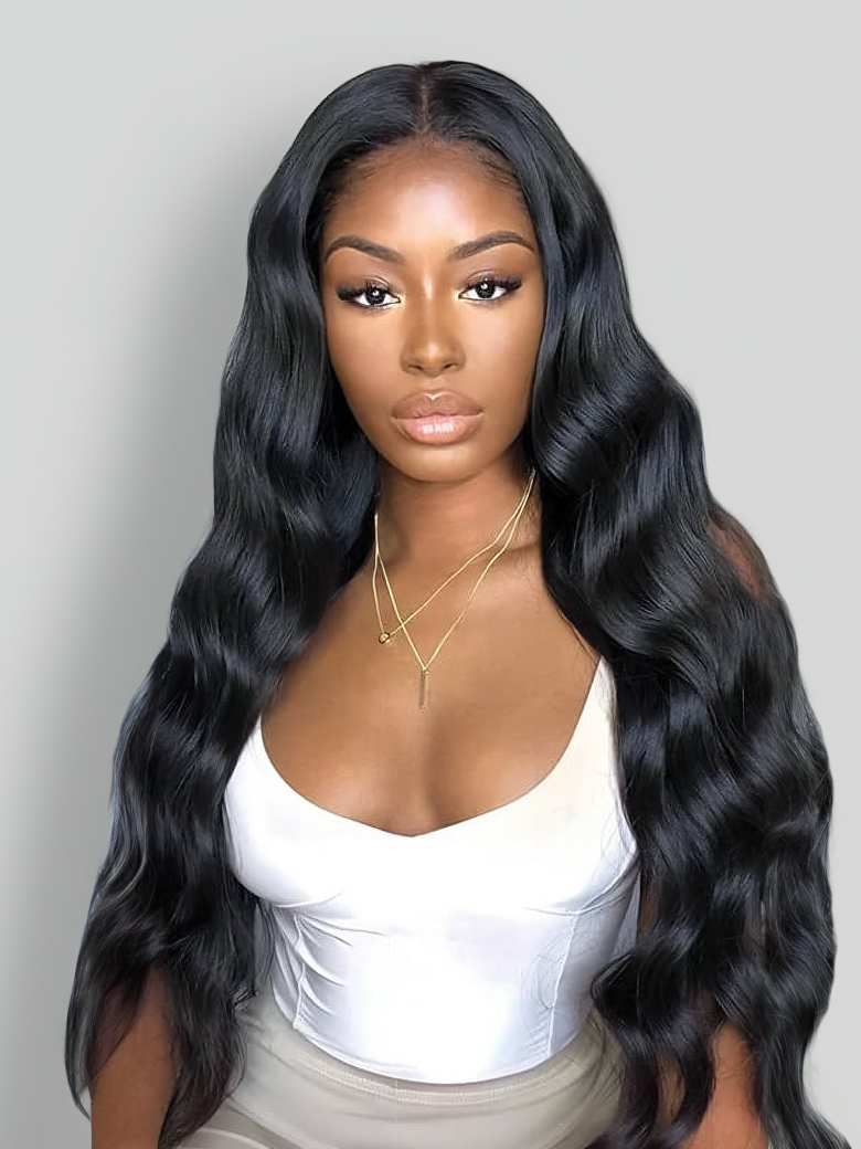 Nadula Flash Sale Body Wave U Part And 6x4.5 Pre Cut Lace Glueless Beginner Friendly Wig 150% ...