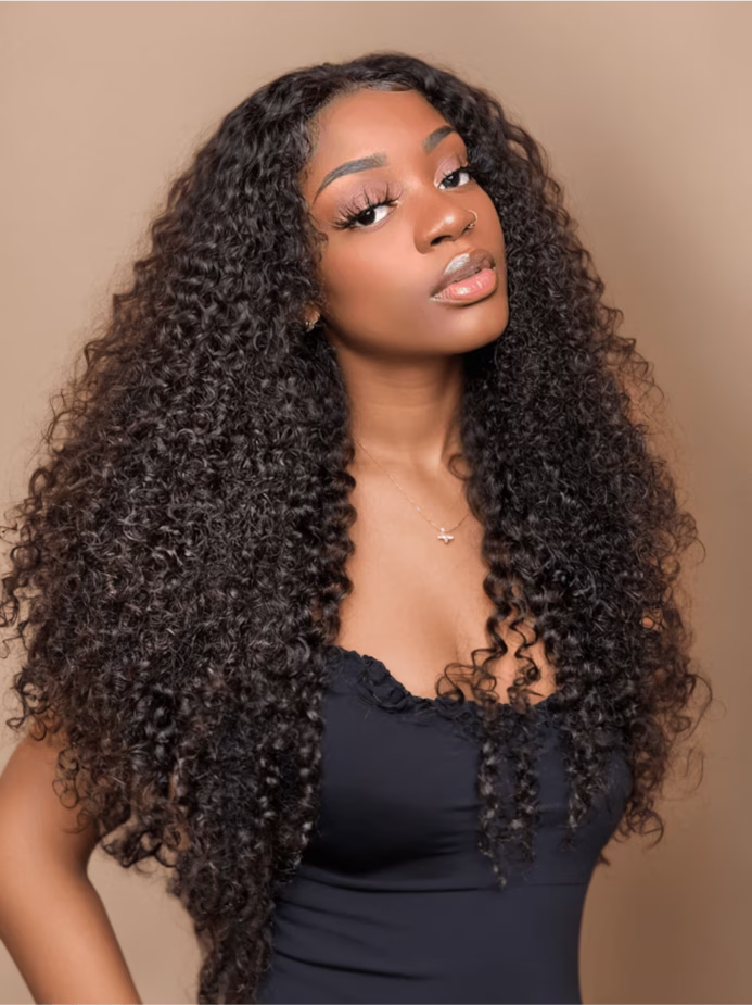 Nadula Flash Sale Kinky Curly U Part and 200% Density 7x5 Bye Bye Knots Glueless Human Hair Wigs ...